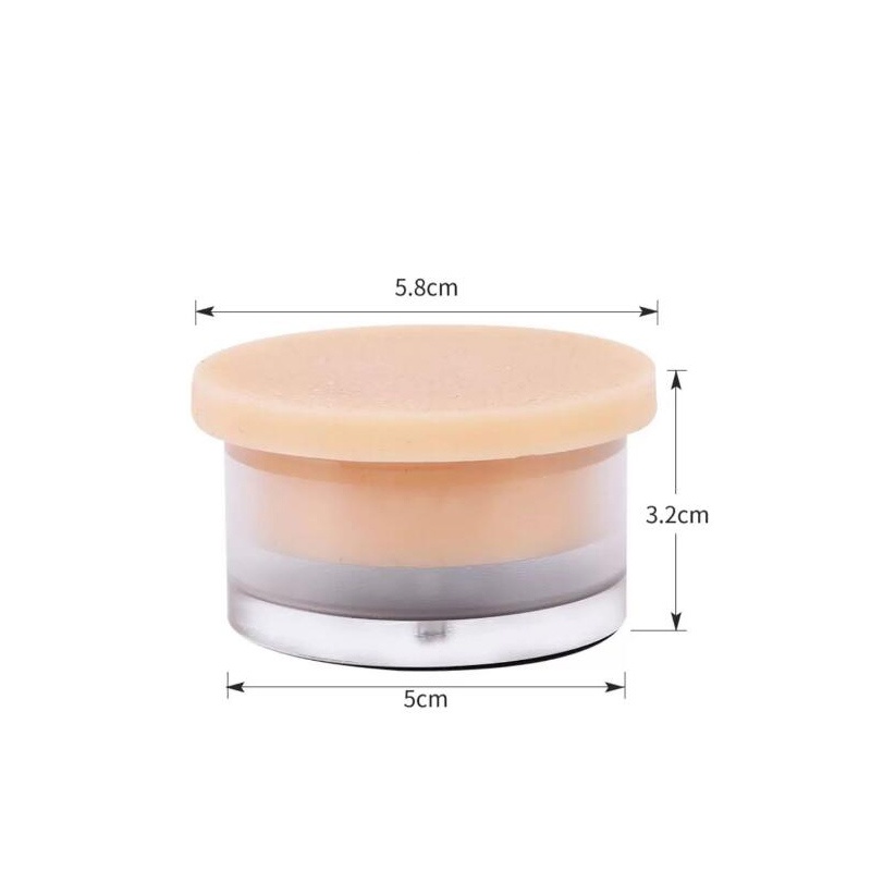 Silicon cushion for acupuncture practice